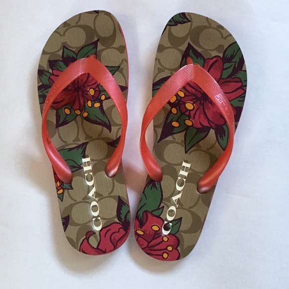 Coach | Shoes | Coach Flip Flop Sandals 78 | Poshmark